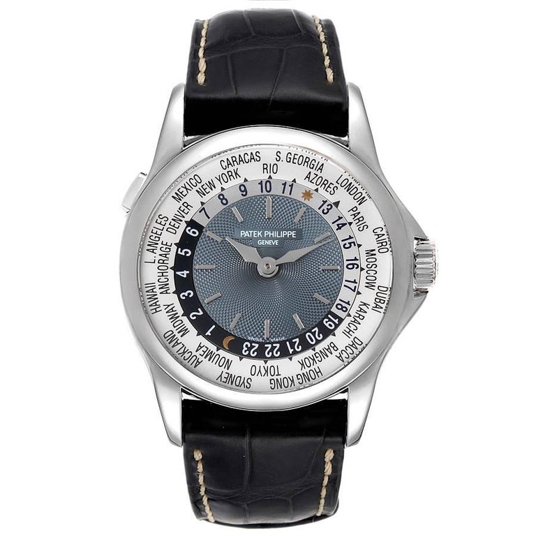 Patek Philippe World Time Complications Platinum Mens Watch 5110 For ...