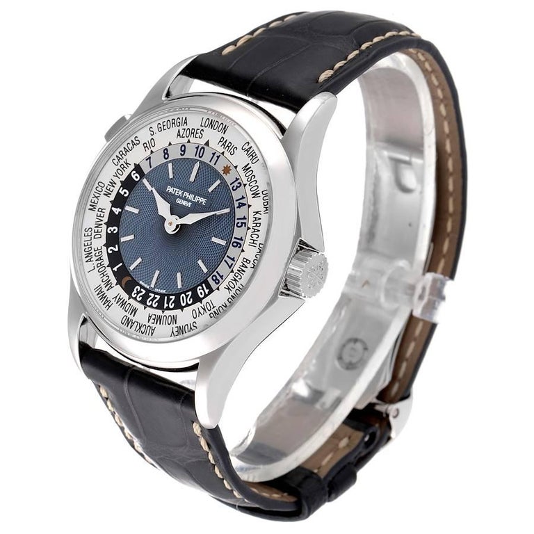 Patek Philippe World Time Complications Platinum Mens Watch 5110 For ...