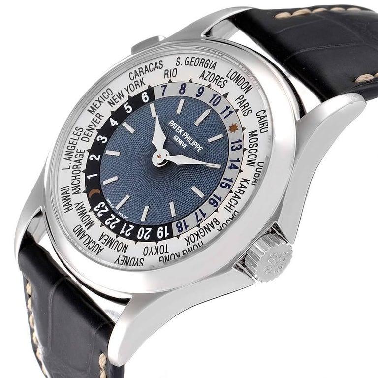 Patek Philippe World Time Complications Platinum Mens Watch 5110 For ...