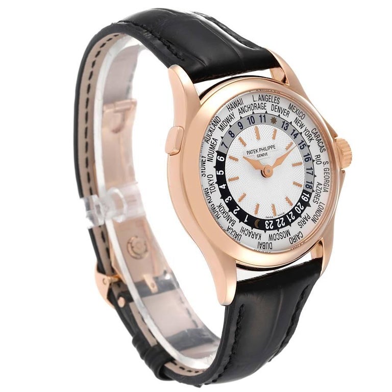 Patek Philippe World Time Complications Rose Gold Mens Watch 5110 at ...