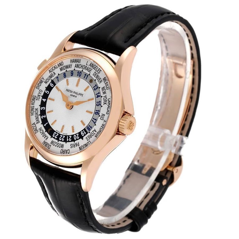Patek Philippe World Time Complications Rose Gold Mens Watch 5110 at ...