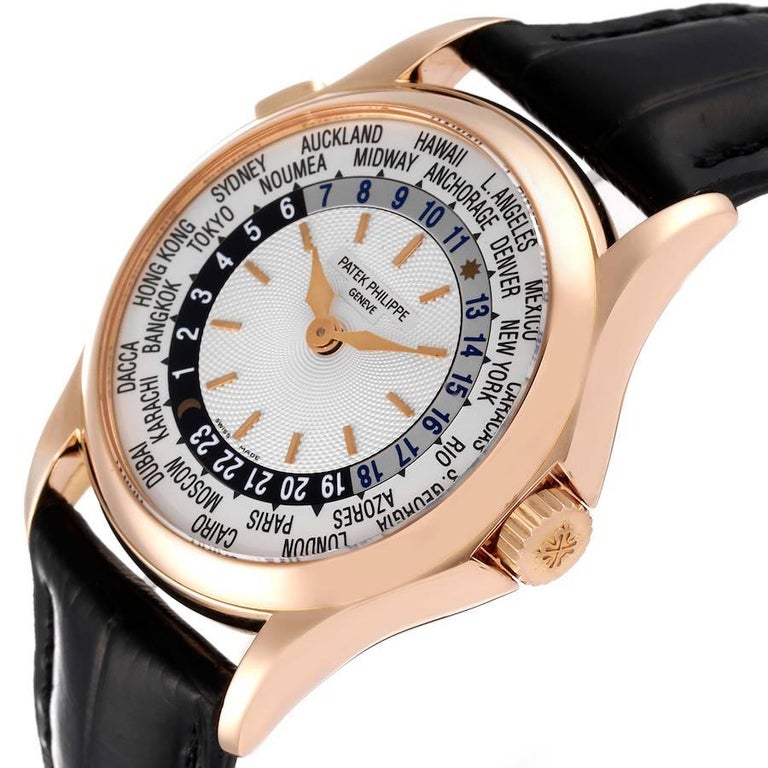 Patek Philippe World Time Complications Rose Gold Mens Watch 5110 at ...