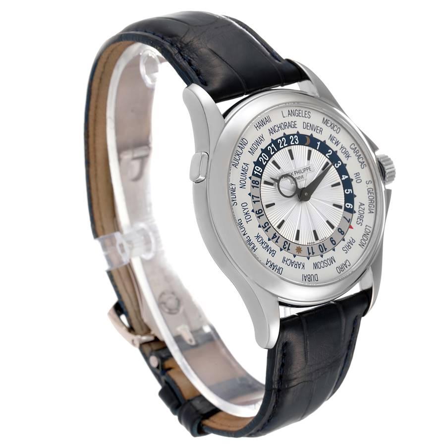 Patek Philippe World Time Complications White Gold Mens Watch 5130 For ...