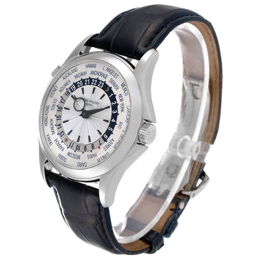 Patek Philippe World Time Complications White Gold Mens Watch 5130 For ...