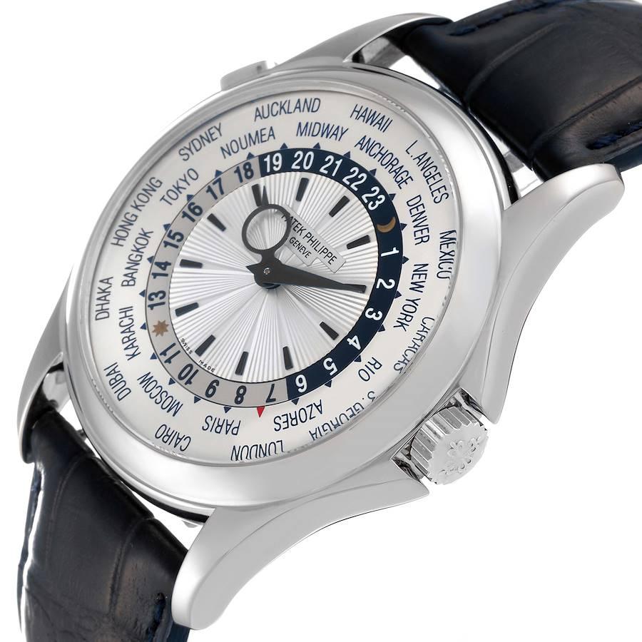 Patek Philippe World Time Complications White Gold Mens Watch 5130 For ...