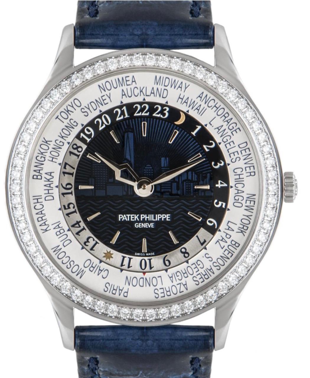 Patek Philippe World Time New York Limited Edition 7310G-015 at 1stDibs ...