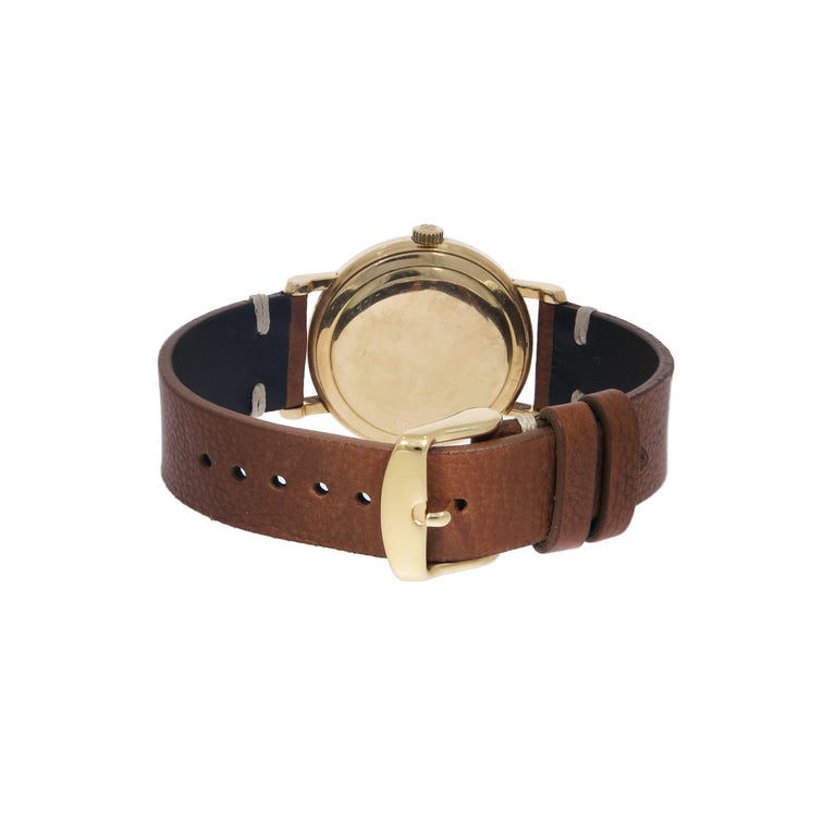 Patek Philippe Yellow Gold Vintage Calatrava Manual Wristwatch Ref ...