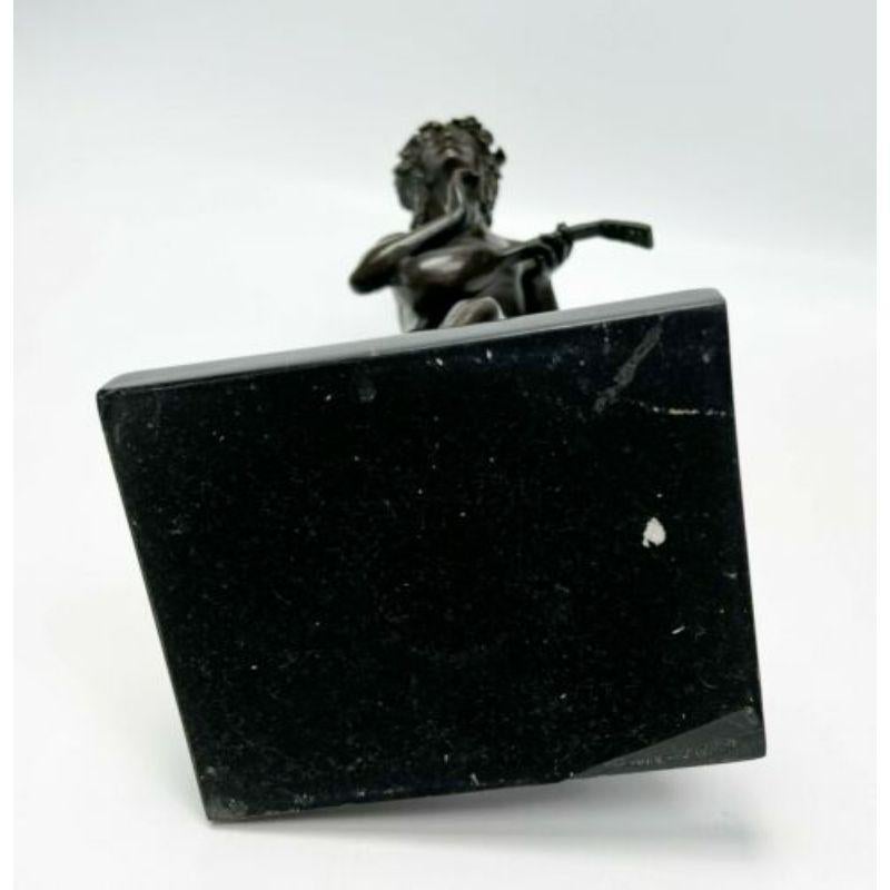 Patinated Bronze Sculpture Grape-picker Extemporizing After J Duret For ...