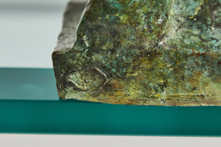 Patinated Bronze Sculpture of a Kneeling Woman by Guy Charles Revol ...