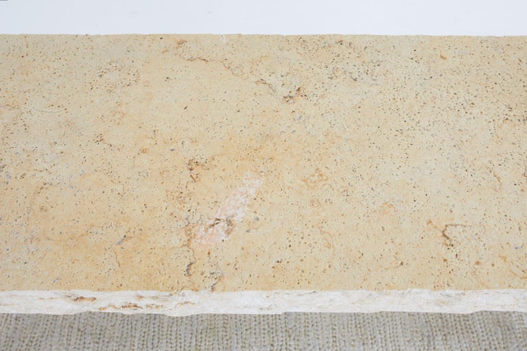 Patinated Iron and Stone Garden Console Table at 1stDibs | iron and ...