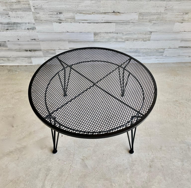 Patio "Radar"Cocktail Table by Salterini at 1stDibs