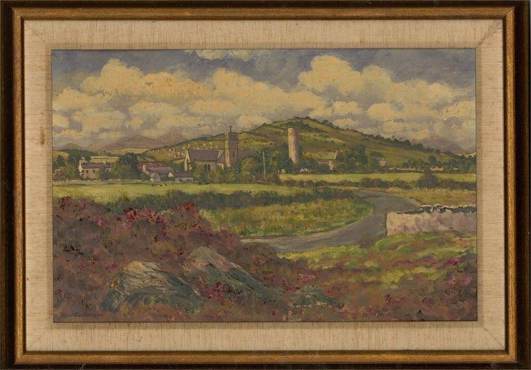 Patric Stevenson PPRUA - Patric Stevenson PPRUA (1909-1983) - 1968 Oil ...