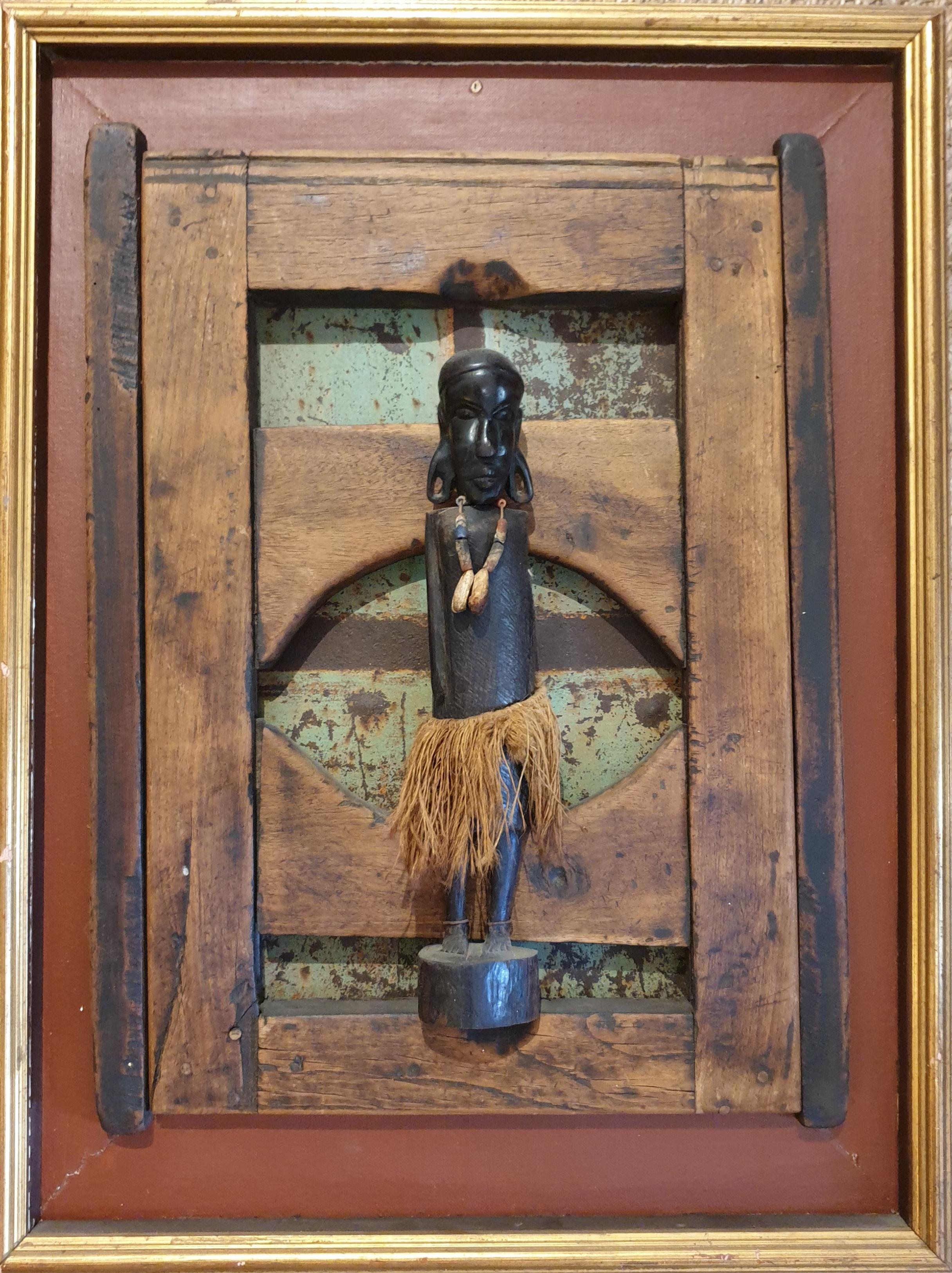 Unknown - African zoomorphic puppet head sculpture from the Bozo Tribe ...