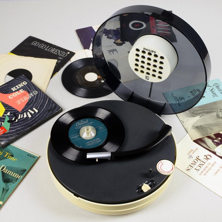 Patrice Dupont, Philips 22GF303 UFO Record Player, 1969, Space Age ...