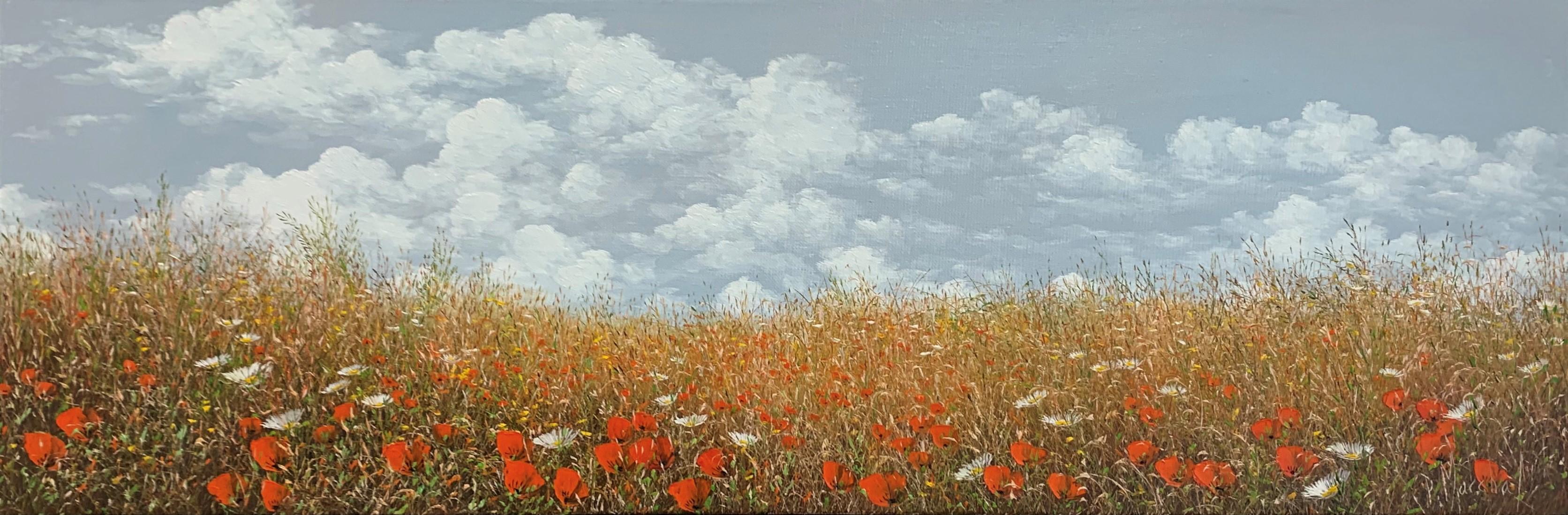 Patrice Marchal - « Chemin de campagne », peinture à l'huile sur toile ...