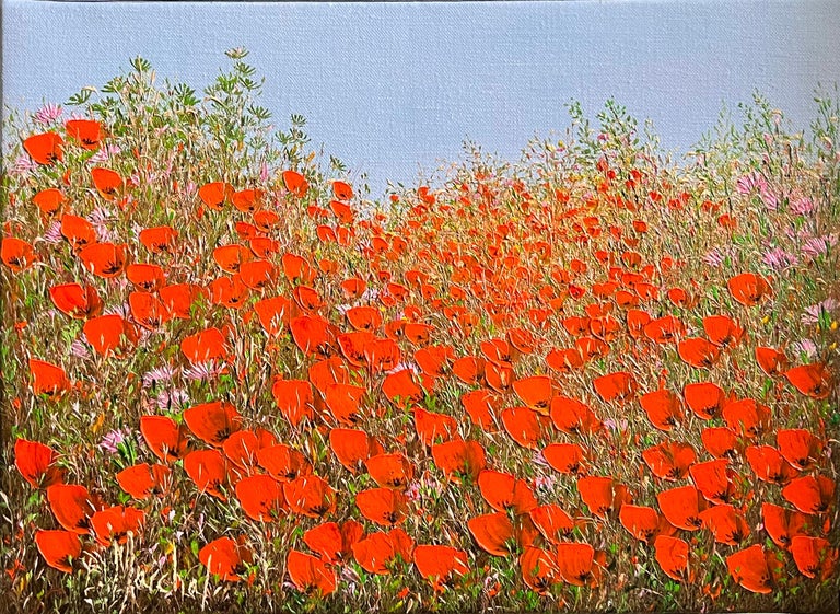Patrice Marchal - Symphonie de coquelicots For Sale at 1stDibs