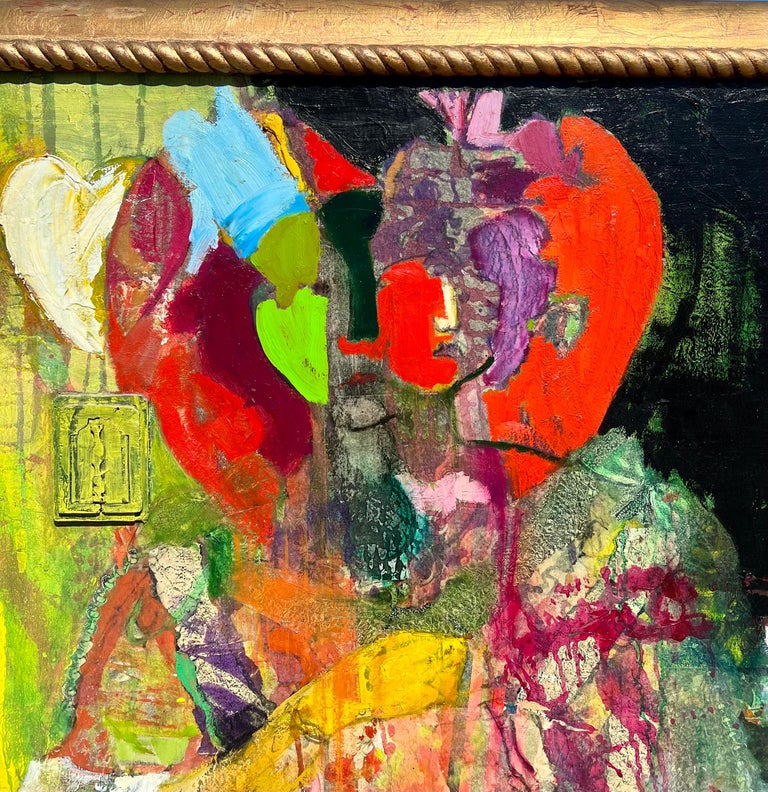Patricia Nix - Large Figurative Abstract Expressionist Queen Collage ...