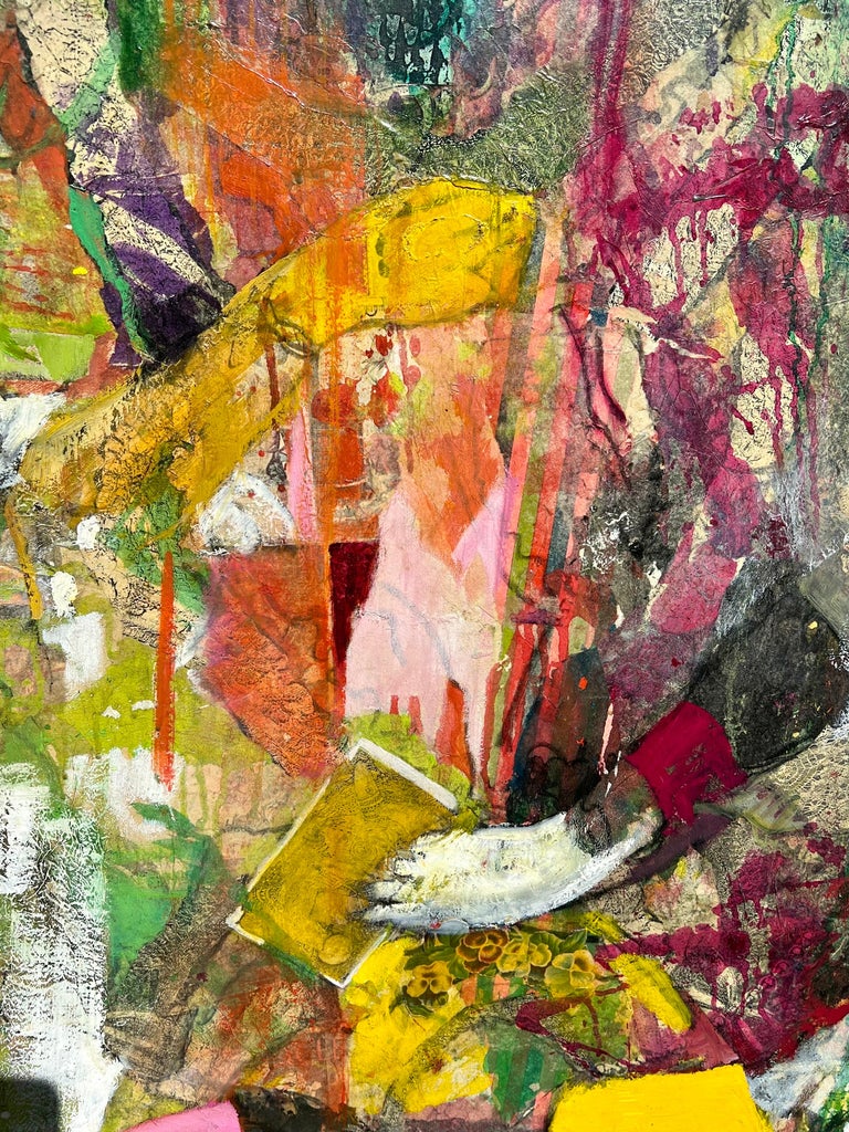 Patricia Nix - Large Figurative Abstract Expressionist Queen Collage ...