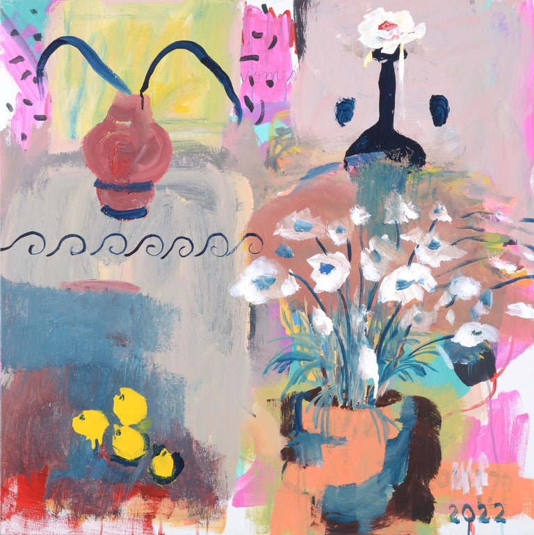 Patricia Zinsmeister Parker - The Velvet Touch 36 X 36 For Sale at 1stDibs