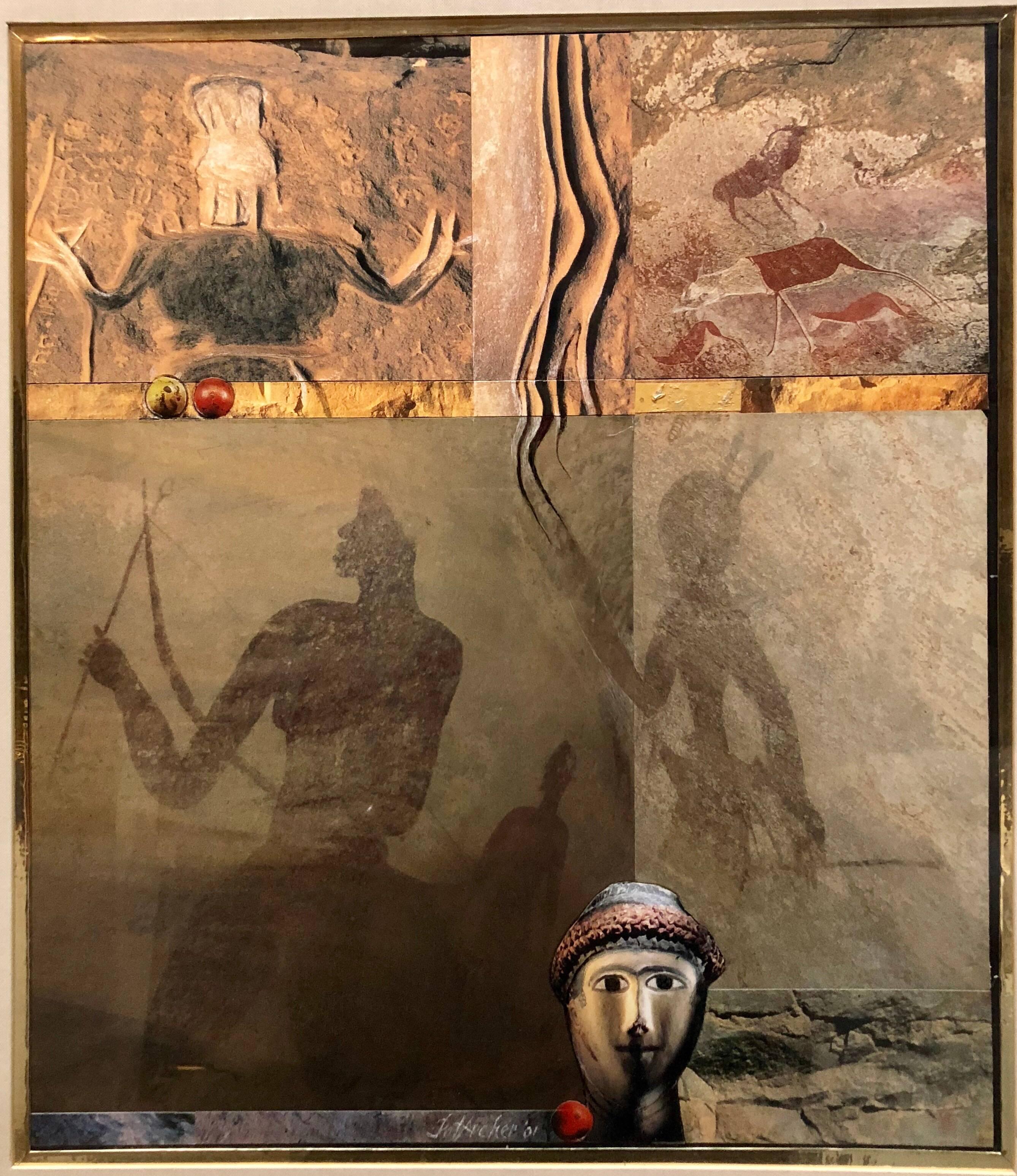 Patrick Archer - Pop Art Modernist Collage Painting GENESIS Patrick ...