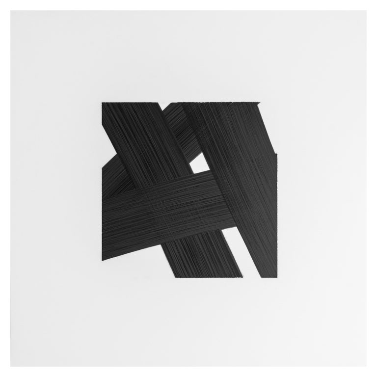 Patrick Carrara Black Ink on Mylar Drawings, Appearance Series, 2016 ...