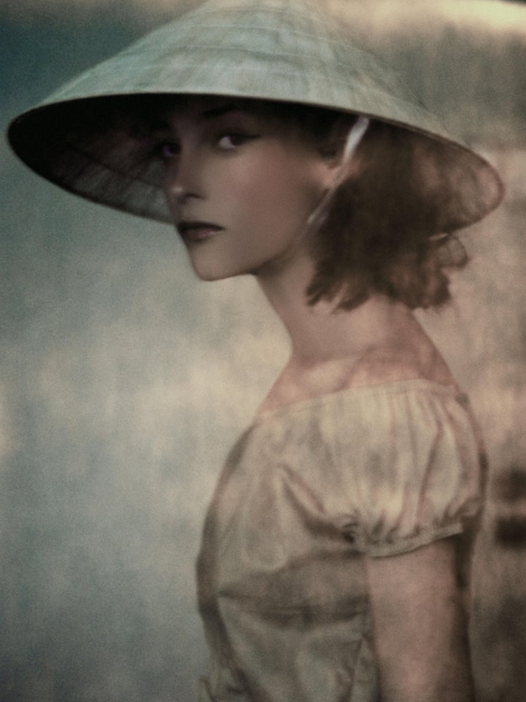 Patrick de Warren - Woman, Romantic Face, hat, Enticing Innocence, 2000 ...