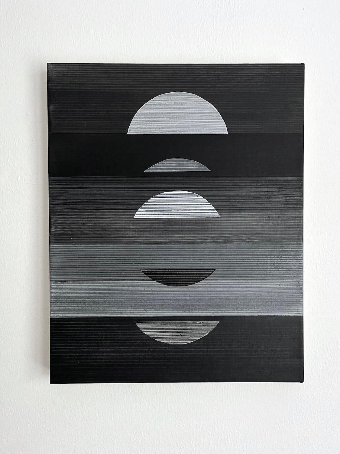 Patrick Duffy - Future Present, Abstract Painting For Sale at 1stDibs