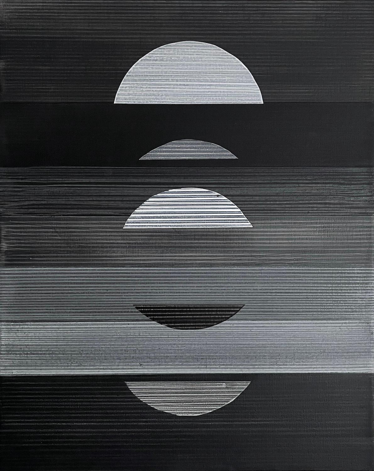 Patrick Duffy - Future Present, Abstract Painting For Sale at 1stDibs