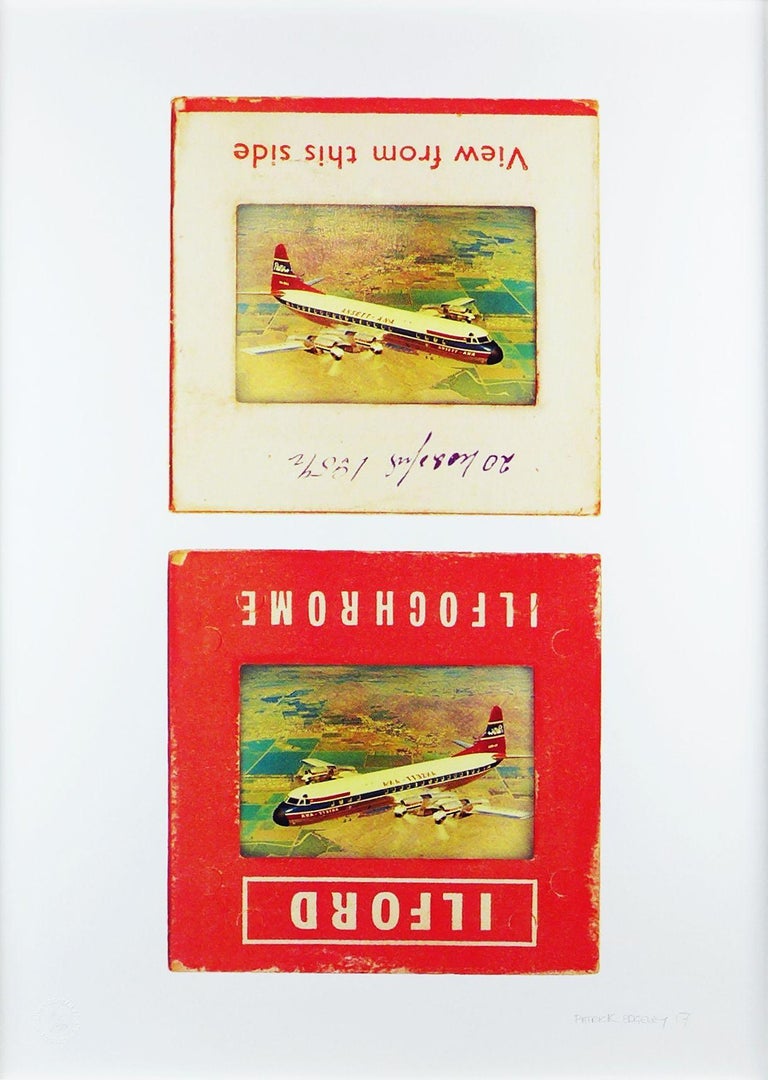 Patrick Edgeley - Flight, Hand Printed Work, Screen For Sale at 1stDibs