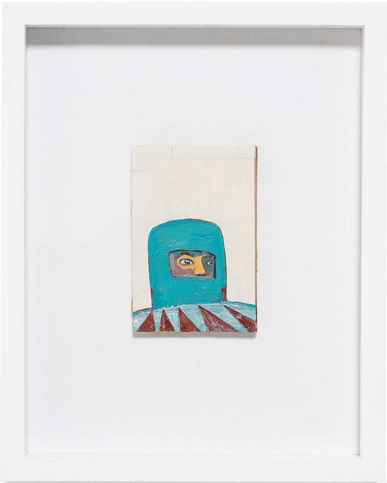 Patrick Fitzgerald - "Denizen No. 13," Oil on Paper, 2022 For Sale at ...