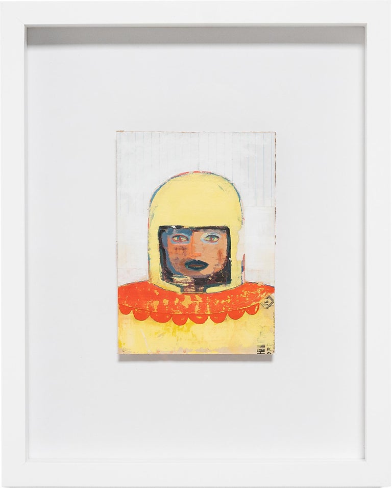 Patrick Fitzgerald - "Denizen No. 15, " Oil on Paper, 2022 For Sale at ...