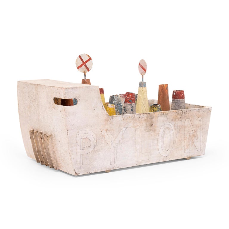 Patrick Fitzgerald - "Pylon Truck, " Mixed Media Sculpture, 2022 For ...