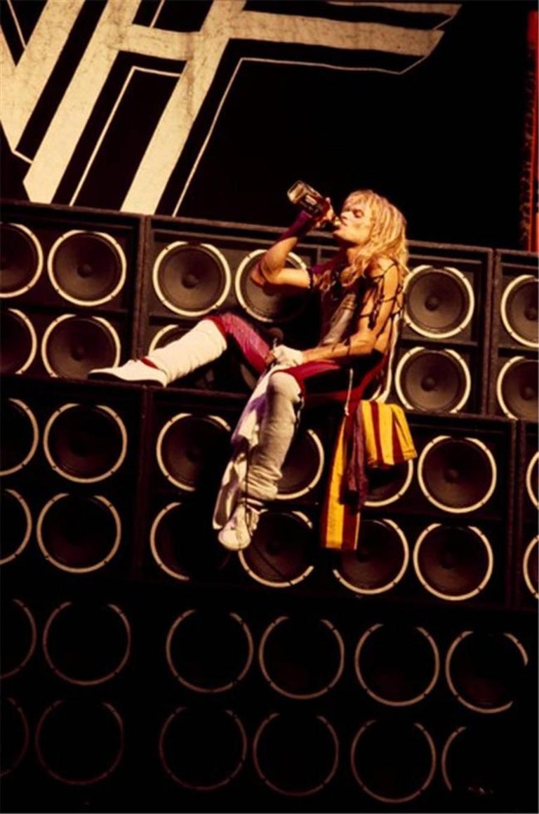 Patrick Harbron - David Lee Roth, Van Halen, World Invasion Tour, 1980 ...