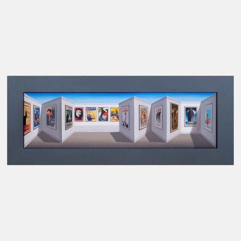 Patrick Hughes - Posterisation For Sale at 1stDibs