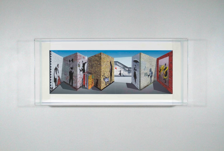 Patrick Hughes - Patrick Hughes - Banksy, contemporary, graffiti, op ...