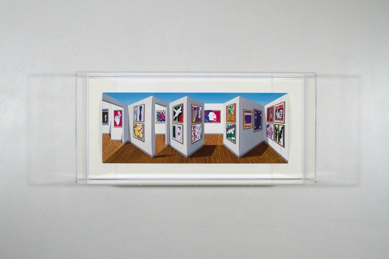 Patrick Hughes - Patrick Hughes - Jazz, contemporary, op art, optical ...