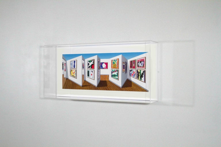 Patrick Hughes - Patrick Hughes - Jazz, contemporary, op art, optical ...