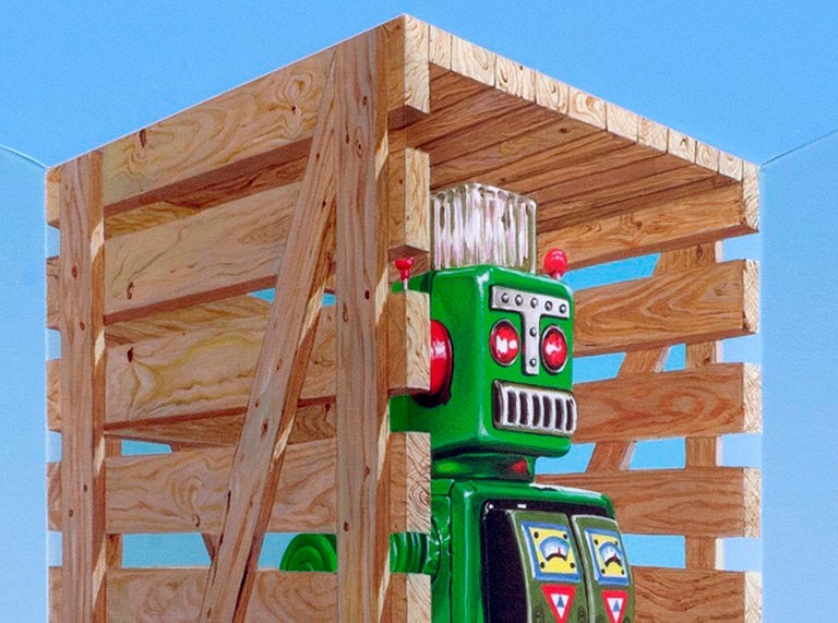 Patrick Hughes - Patrick Hughes - Robotic, robot, contemporary ...