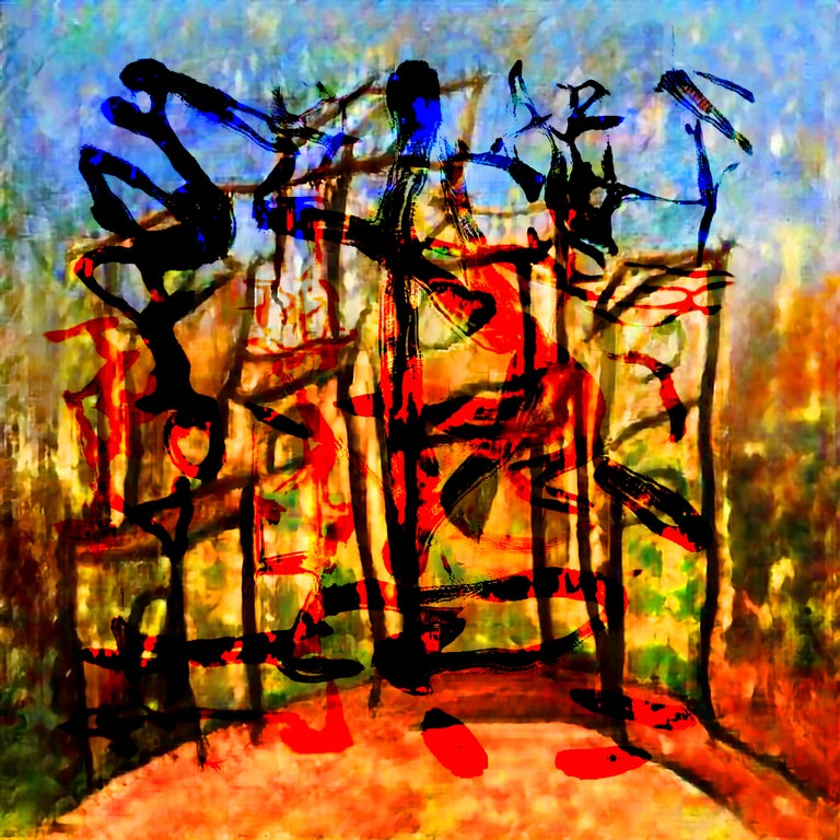 Patrick Lichty - Techspressionist Still Life 10 For Sale at 1stDibs