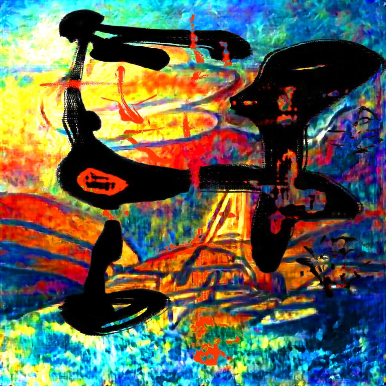 Patrick Lichty - Techspressionist Still Life 3 For Sale at 1stDibs