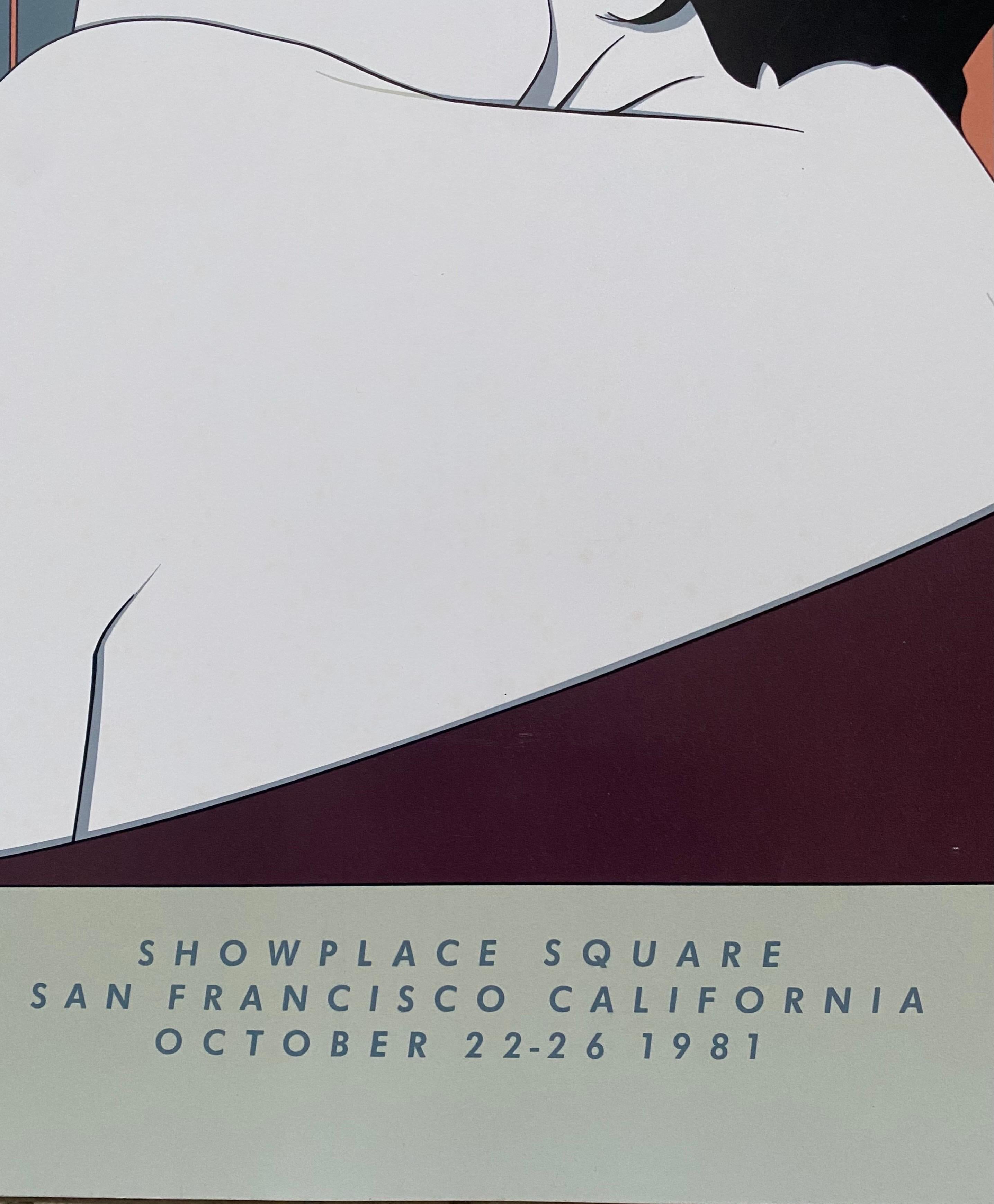 Patrick Nagel Mirage Editions Serigraph, Golden Gate Bridge, Showplace ...