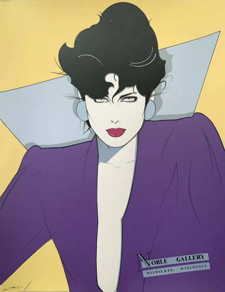 Patrick Nagel - Nobel Gallery For Sale at 1stDibs