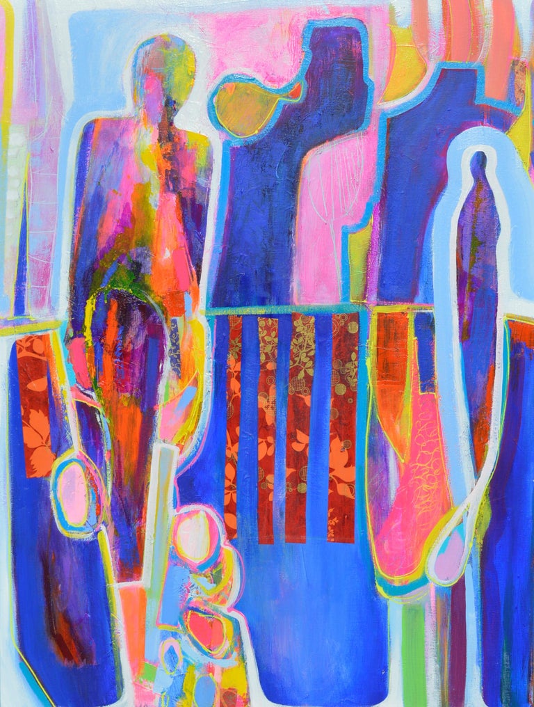 Patrick O'Boyle - The Traveler, Abstract Painting For Sale at 1stDibs