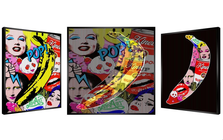 Patrick Rubinstein - Bright Signs, color print, 2020, contemporary pop ...