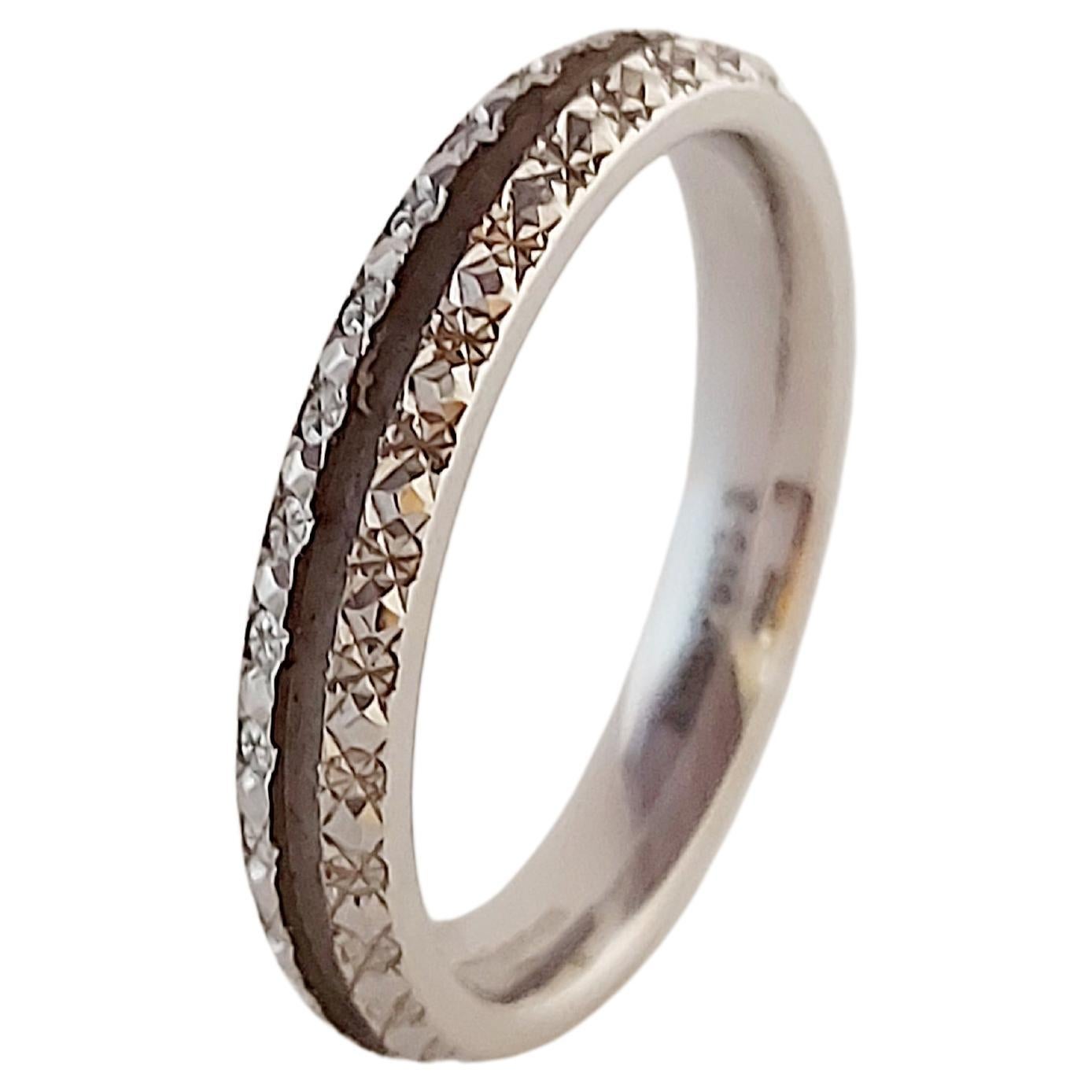 Patterned Band Ring For Sale at 1stDibs
