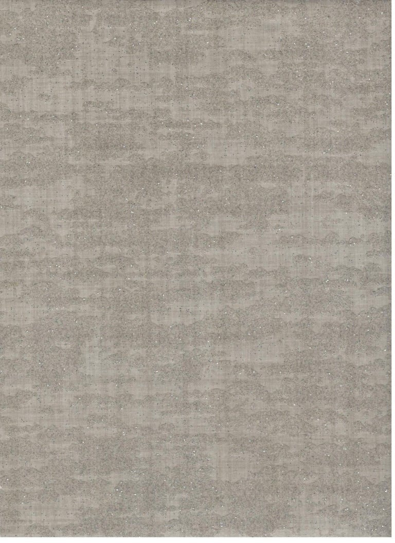 Patterned Glass Bead Paper-Backed Wall-Covering / Wallpaper, 8 Yard ...