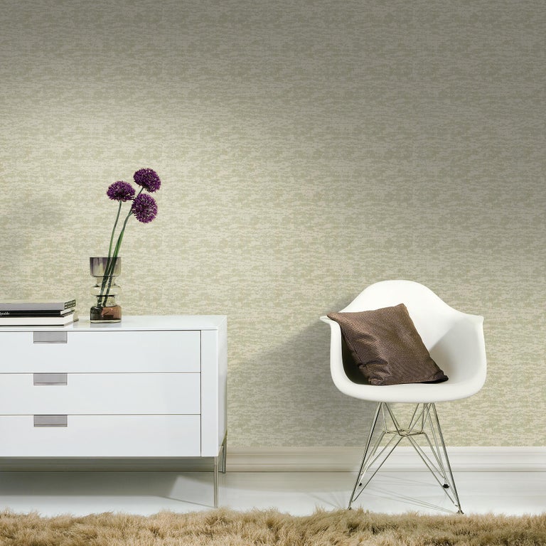 Patterned Glass Bead Paper-Backed Wall-Covering / Wallpaper, 8 Yard ...