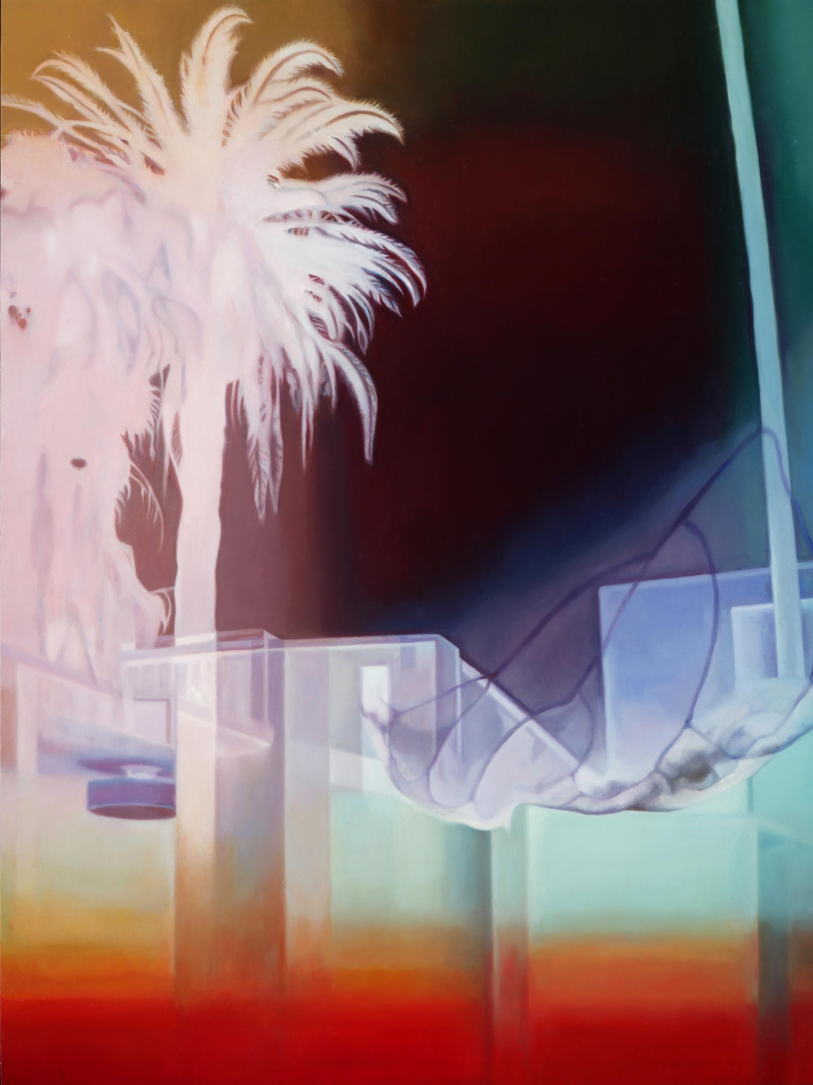 James Austin Murray - The Upend, Oil, Monochromatic, minimalist, black ...