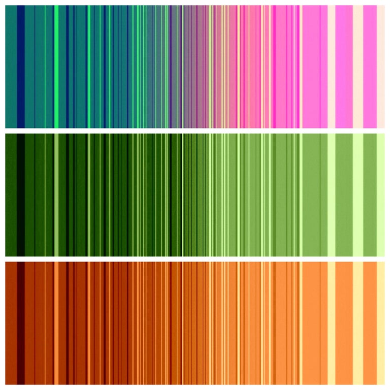 Patty deGrandpre - "Everyone and Everything (rainbow)", abstract ...