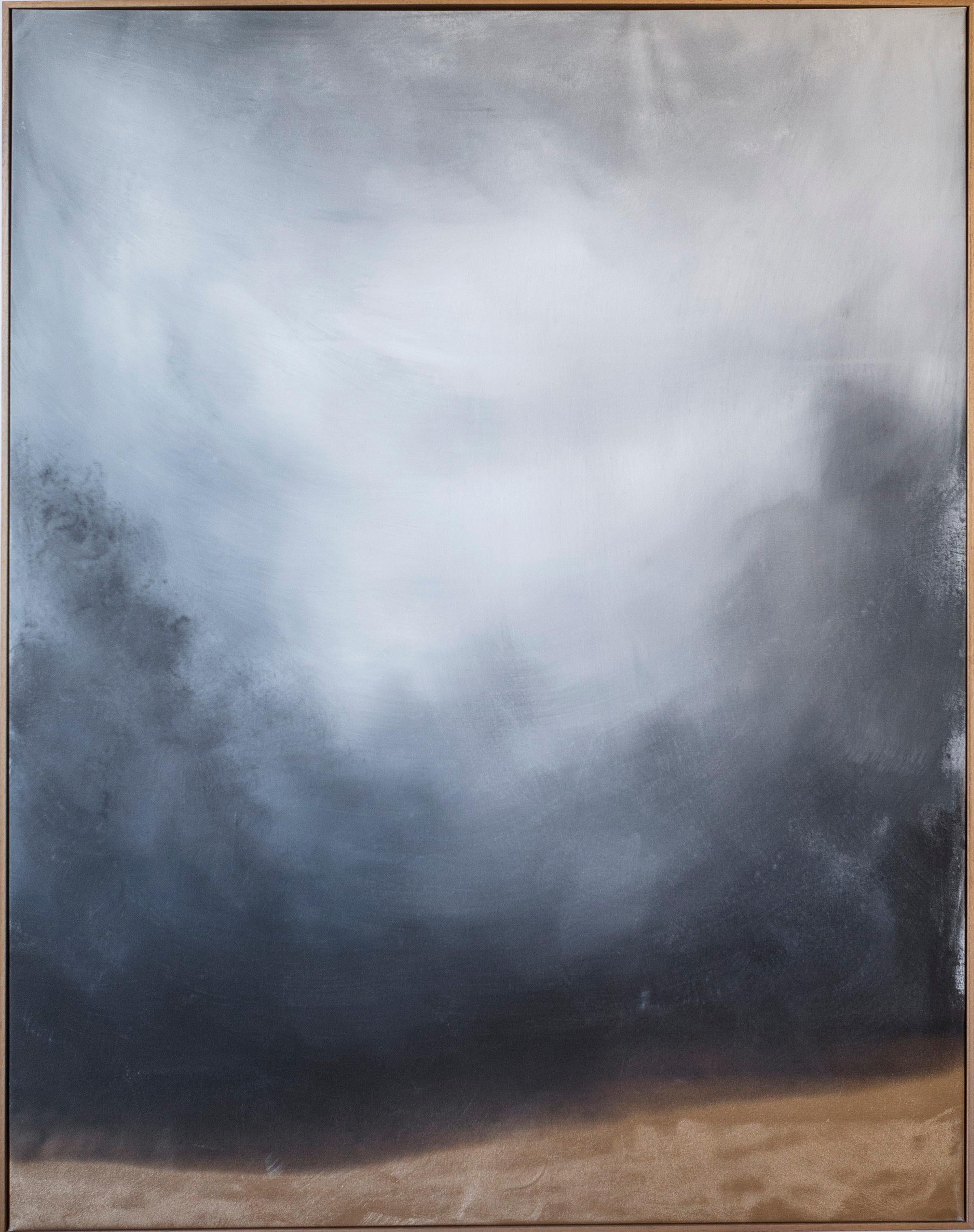 Pau Escat - ABSTRACT Painting Landscape Gold Contemporary Spanish Artist Pau Escat 2023 For Sale ...